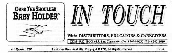Neurophysiological Benefits Of The Baby Sling | New Native® Inc.